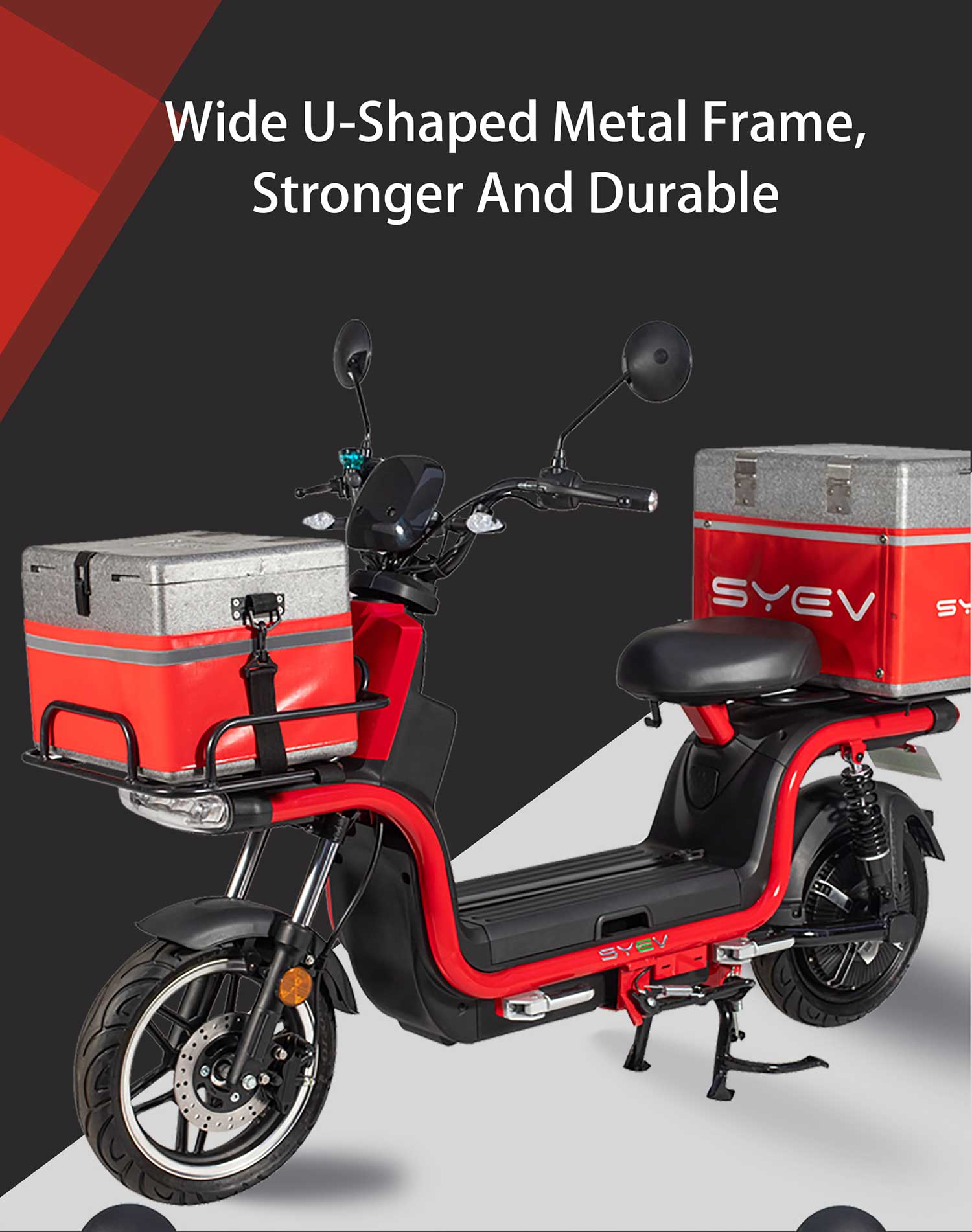 Syev Oem Od Wholesale Fast Food Delivery Electric Scooter From China